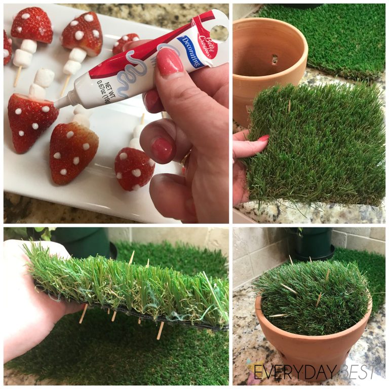 Edible Strawberry Toadstools - Everyday Best
