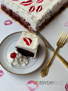Red Velvet Kiss Cake Recipe - Everyday Best