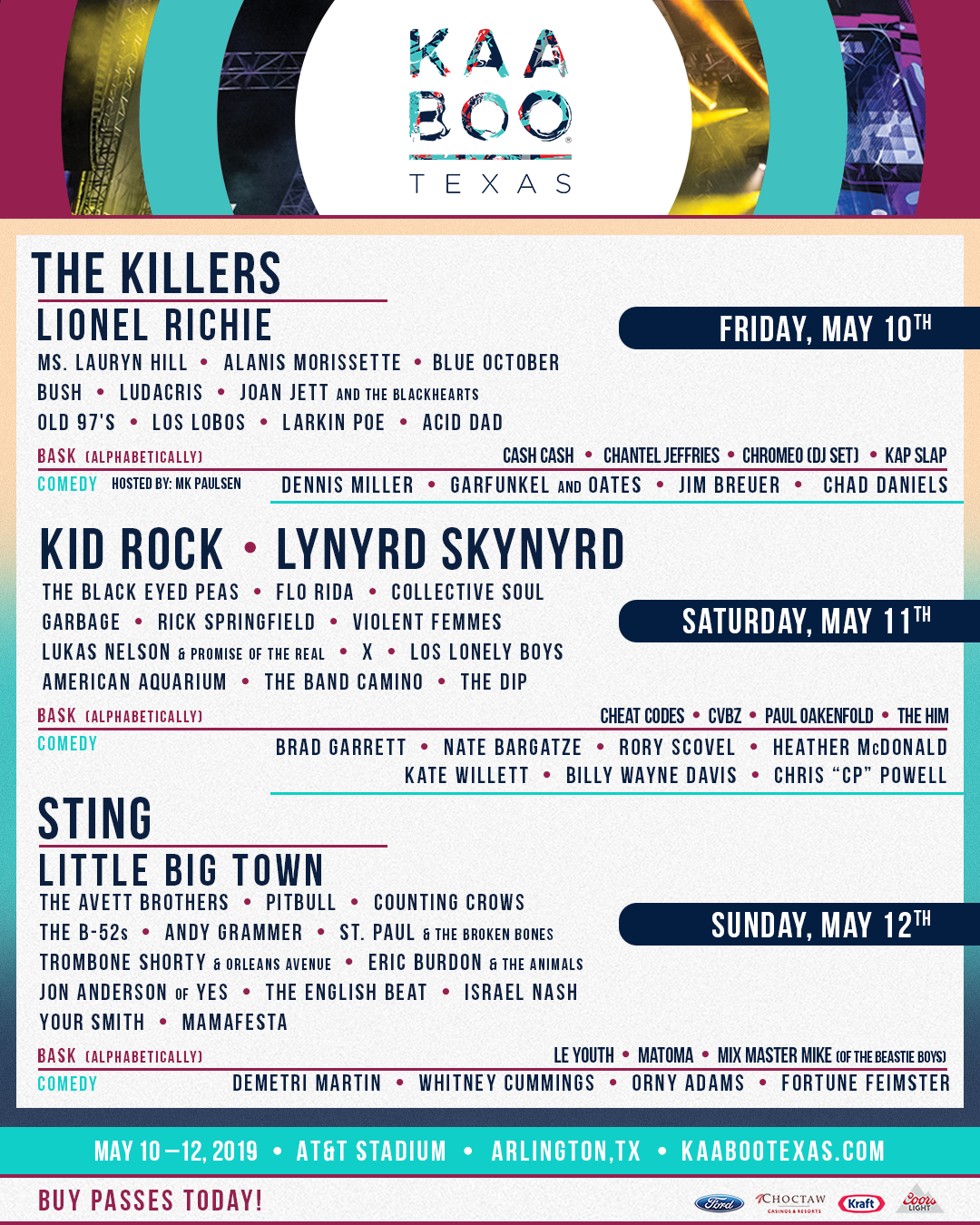 Top 10 Things to Bring to KAABOO Music Festival - Everyday Best